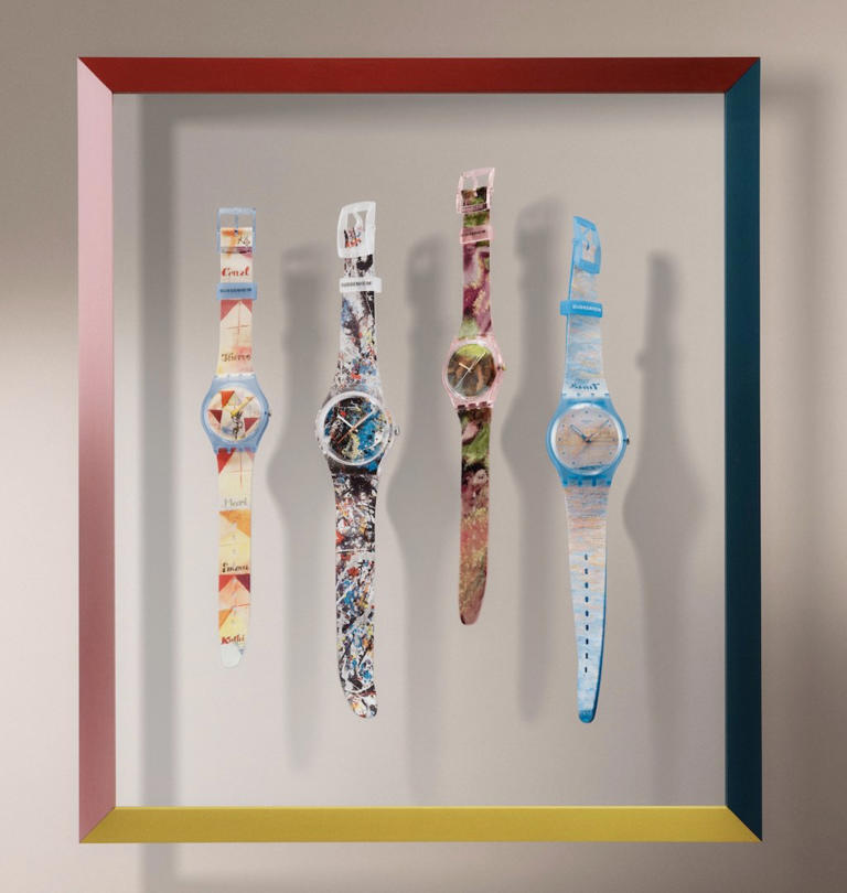 Swatch launches Guggenheim collaboration with watches inspired by ...