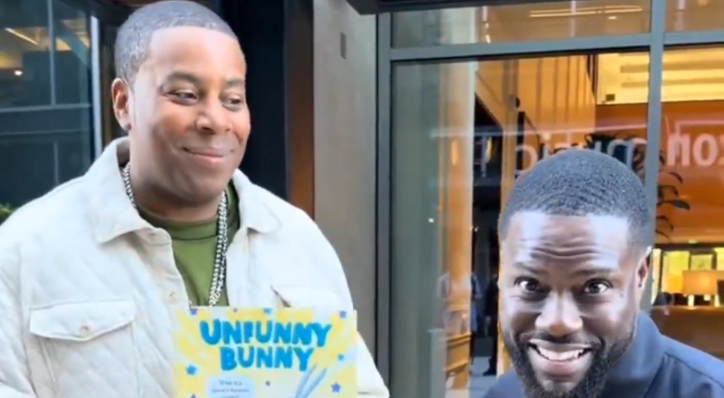 Kevin Hart pops in as Kenan Thompson debuts new kids book 'Unfunny ...