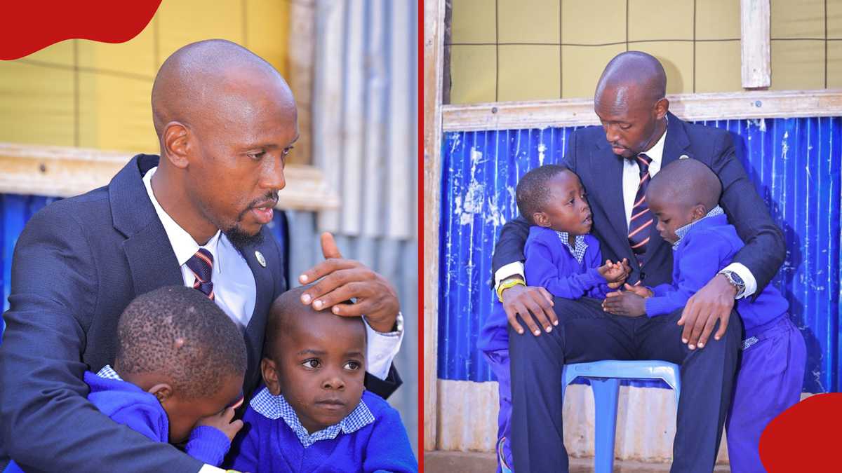 Kenyans praise Mosiria after rescuing 2 street kids, taking them to ...
