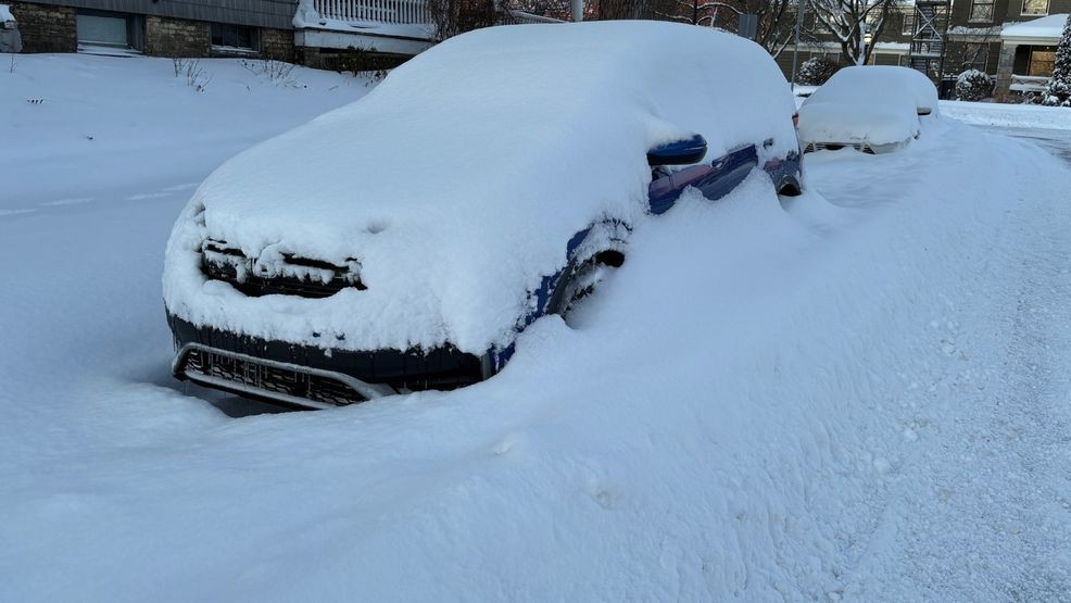 Lake effect snow piles up in local counties, colder temperatures ...