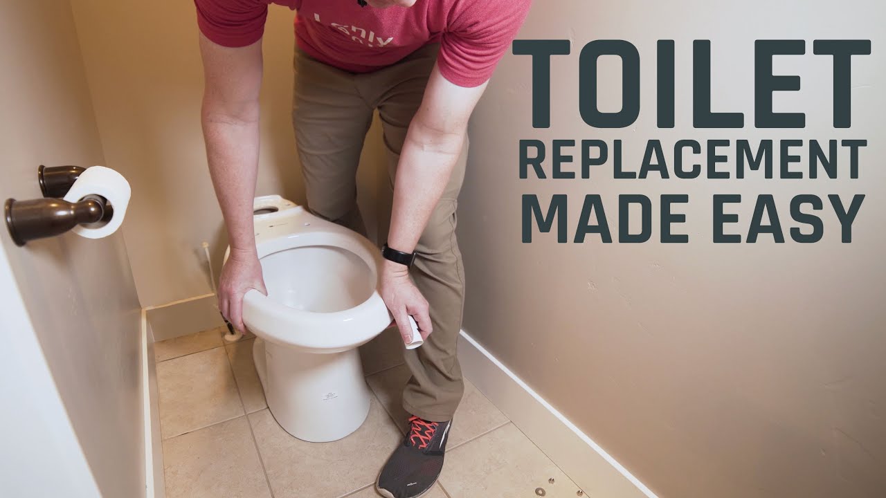 How to install a new toilet