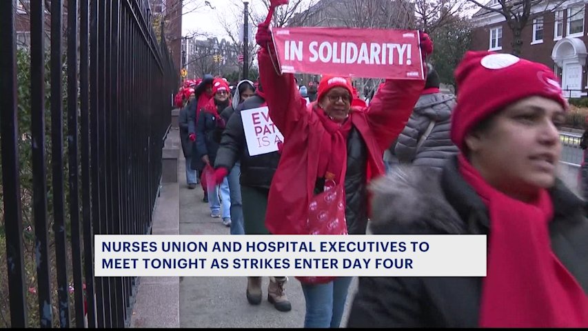 NYC nurses strike enters day 4 as contract negotiations are back on the ...