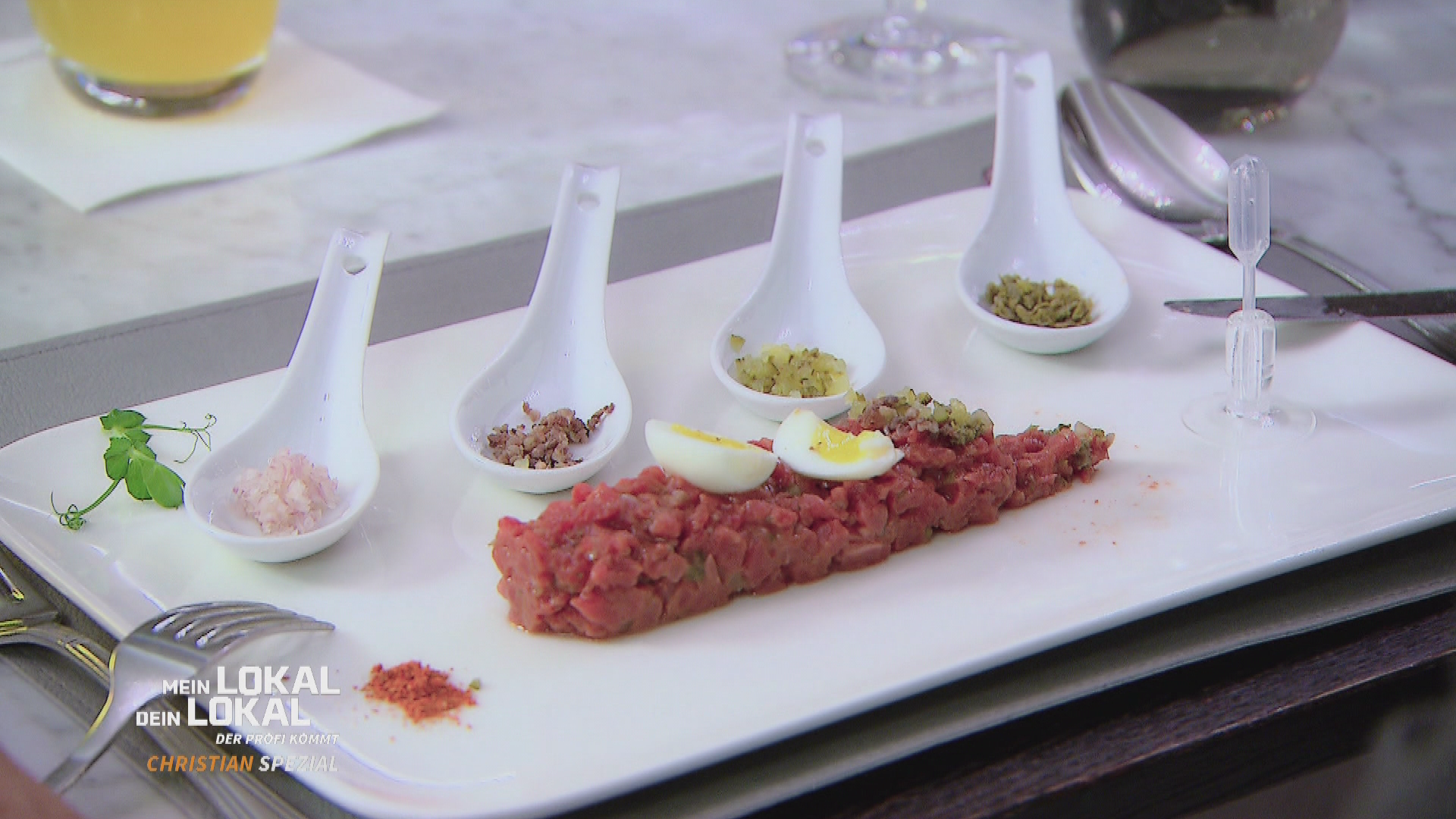 Beef Tartare für den "kompetentesten Kritiker"