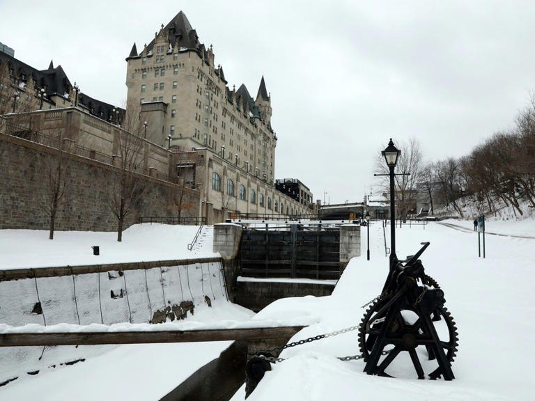 Mostly unscathed, Rideau Canal ski jumper earns rebuke from Parks Canada