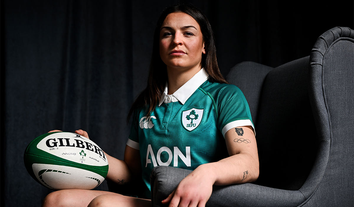 Who is Erin King, the new captain of the Ireland women's rugby team?