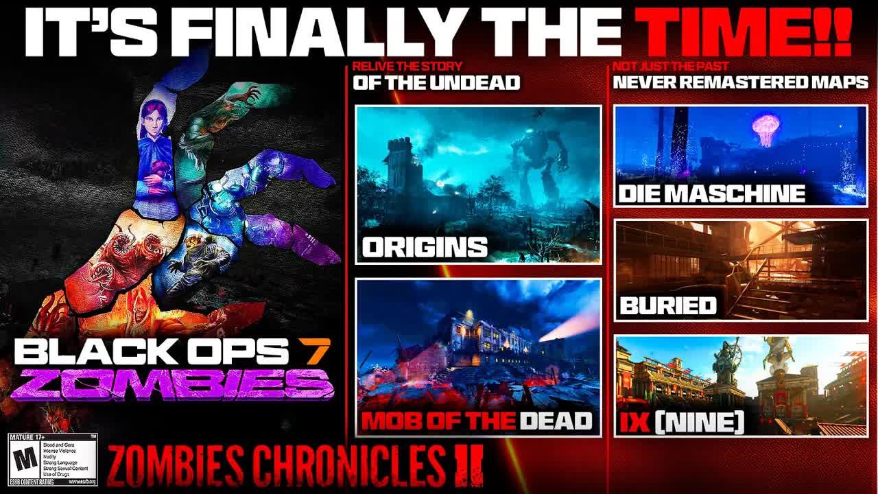 Zombies Chronicles 2 can finally happen! All the evidence is here ...
