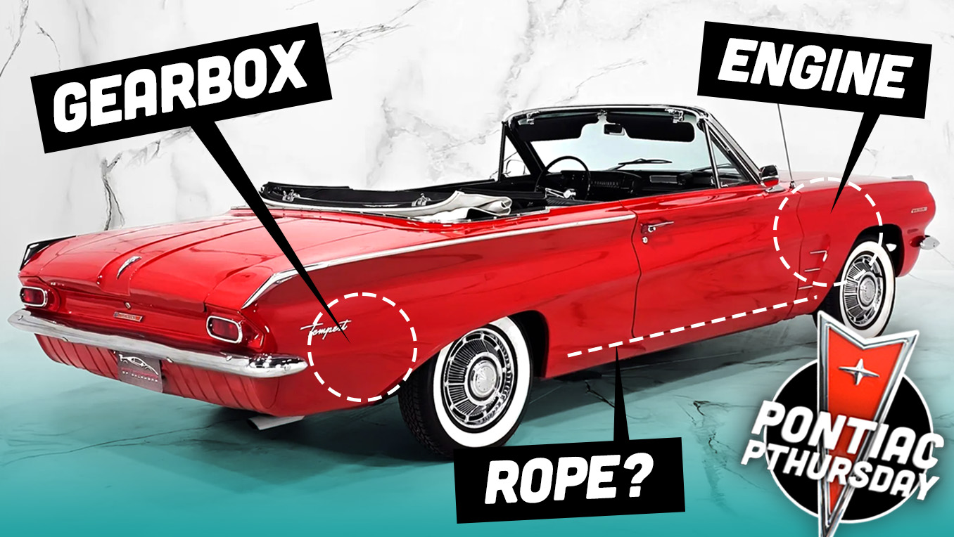 How Pontiac's first compact ended up with half a V8 up front, a ...