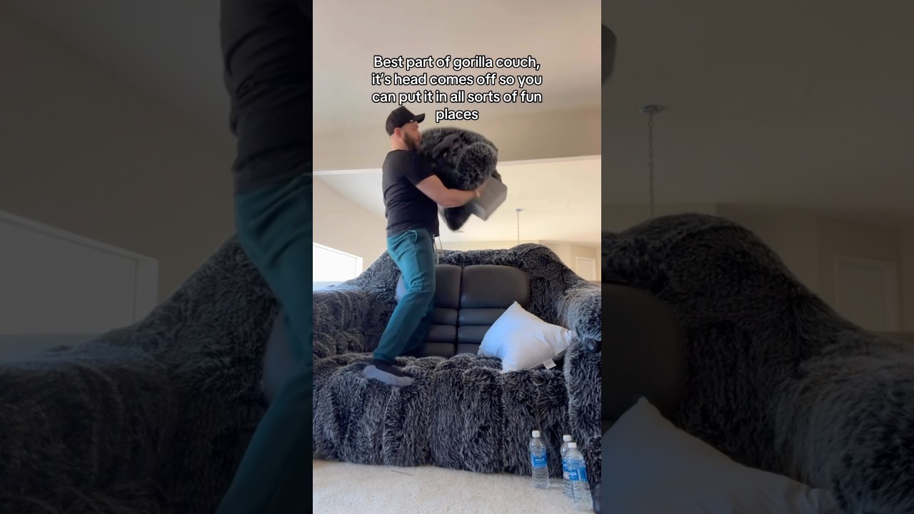 Why a gorilla-shaped couch is the best animal furniture