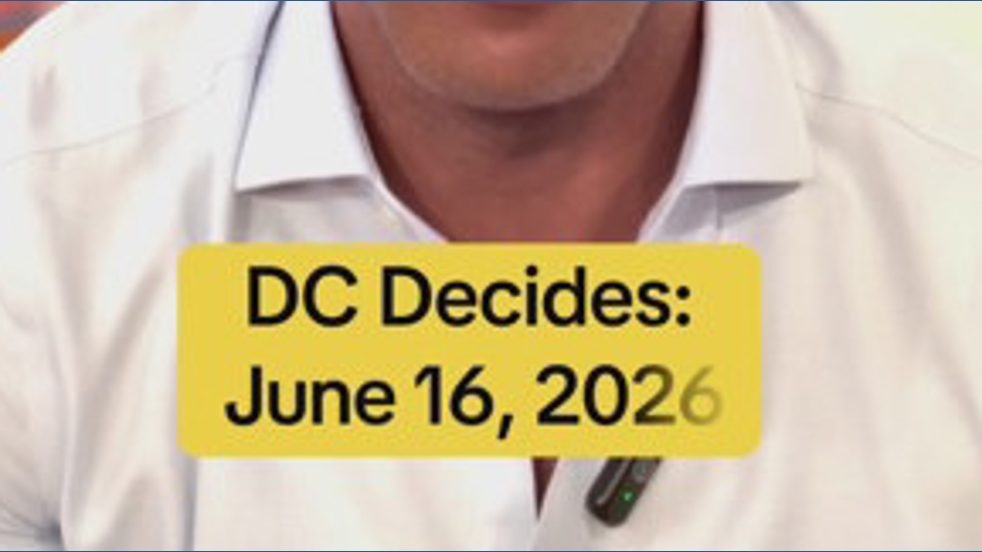 DC will decide the next mayor next year among other political offices