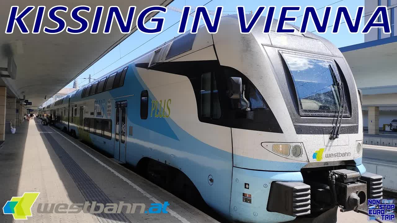 Kissing in Vienna / Westbahn Stadler Kiss review / Austrian train trip ...