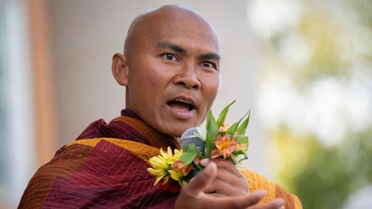 'Life-changing': Chris Mulcahy shares experience seeing Buddhist monks ...