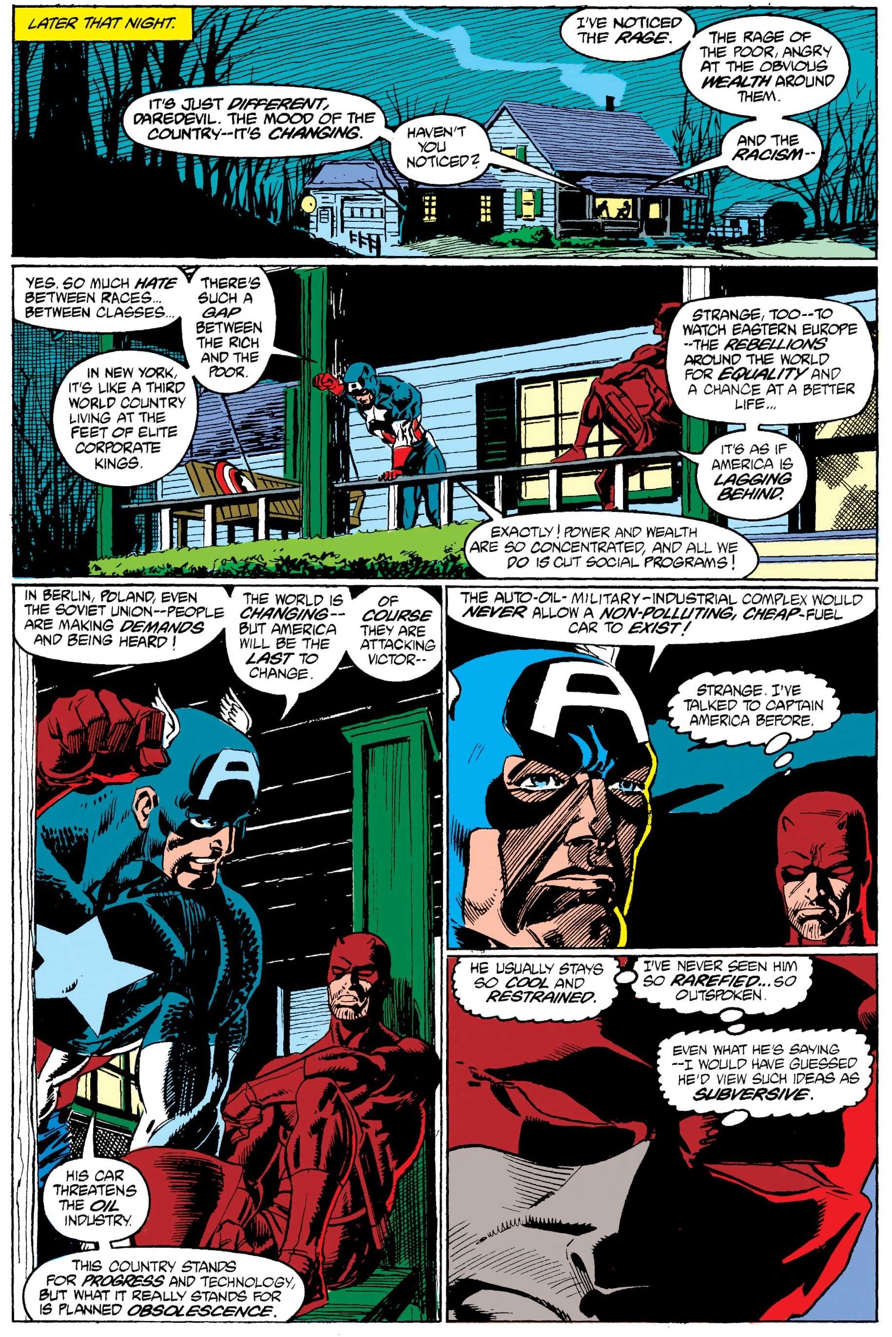 Captain America calls out the United States (and the internet is ready ...