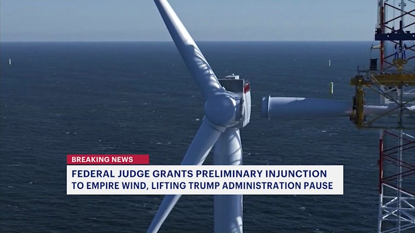 Federal judge grants preliminary injunction for Empire Wind, lifting ...