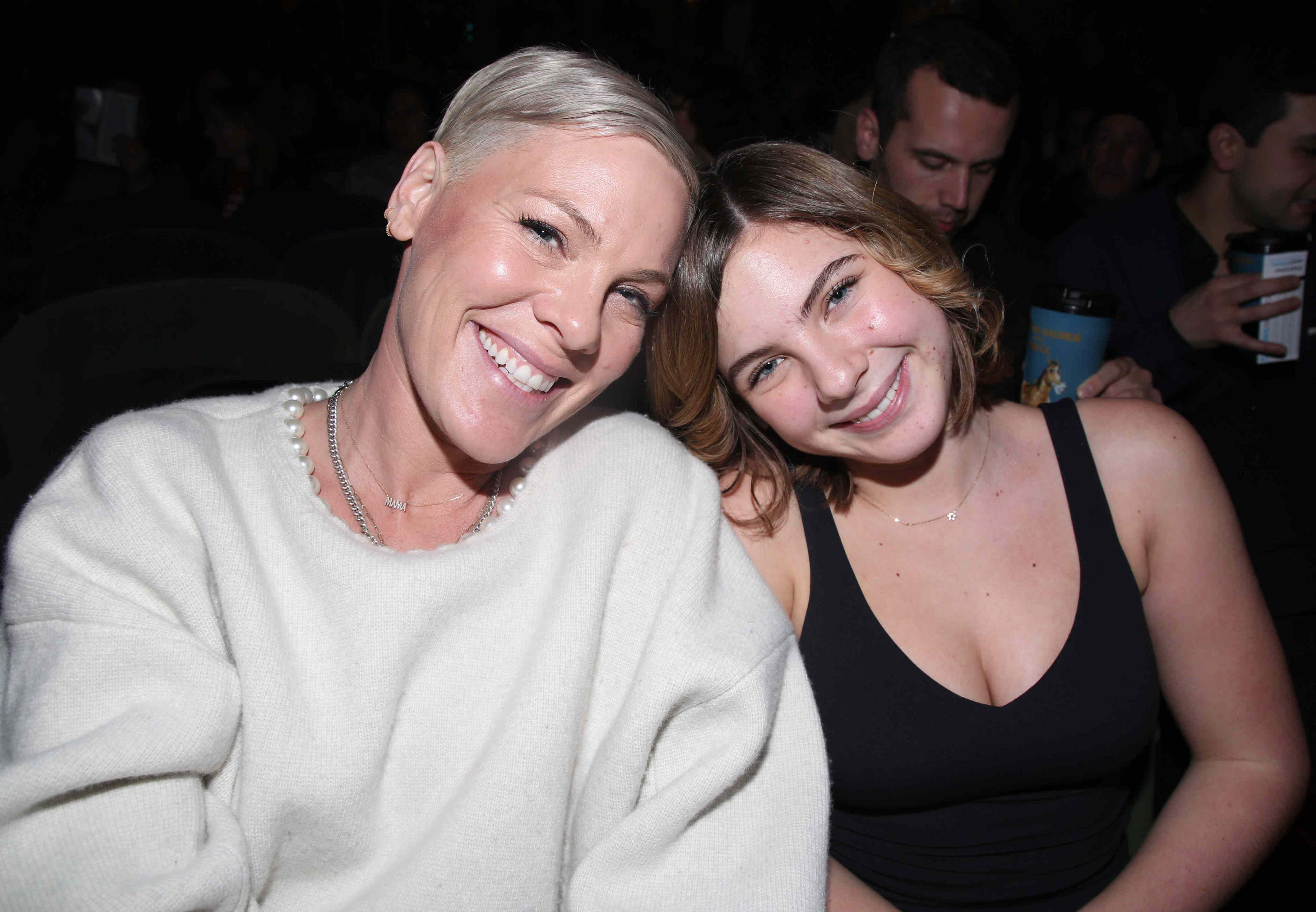Pink's 14-year-old daughter Willow looks so grown up and just like her ...