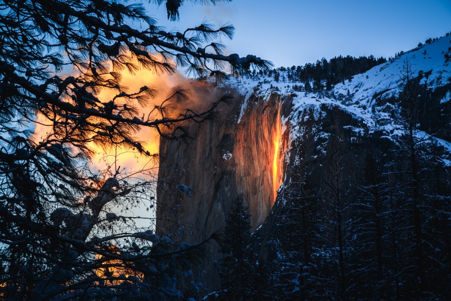 No reservations needed at Yosemite for this stunning natural event