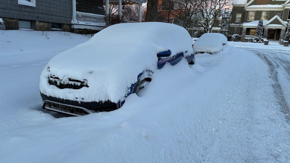 Lake effect snow continues to fall with roads remaining slick in St ...