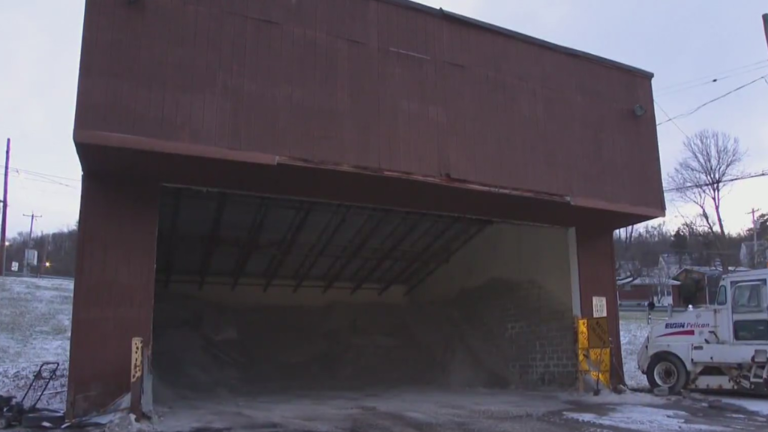 Distribution issues cause a lack of road salt in Scott Township
