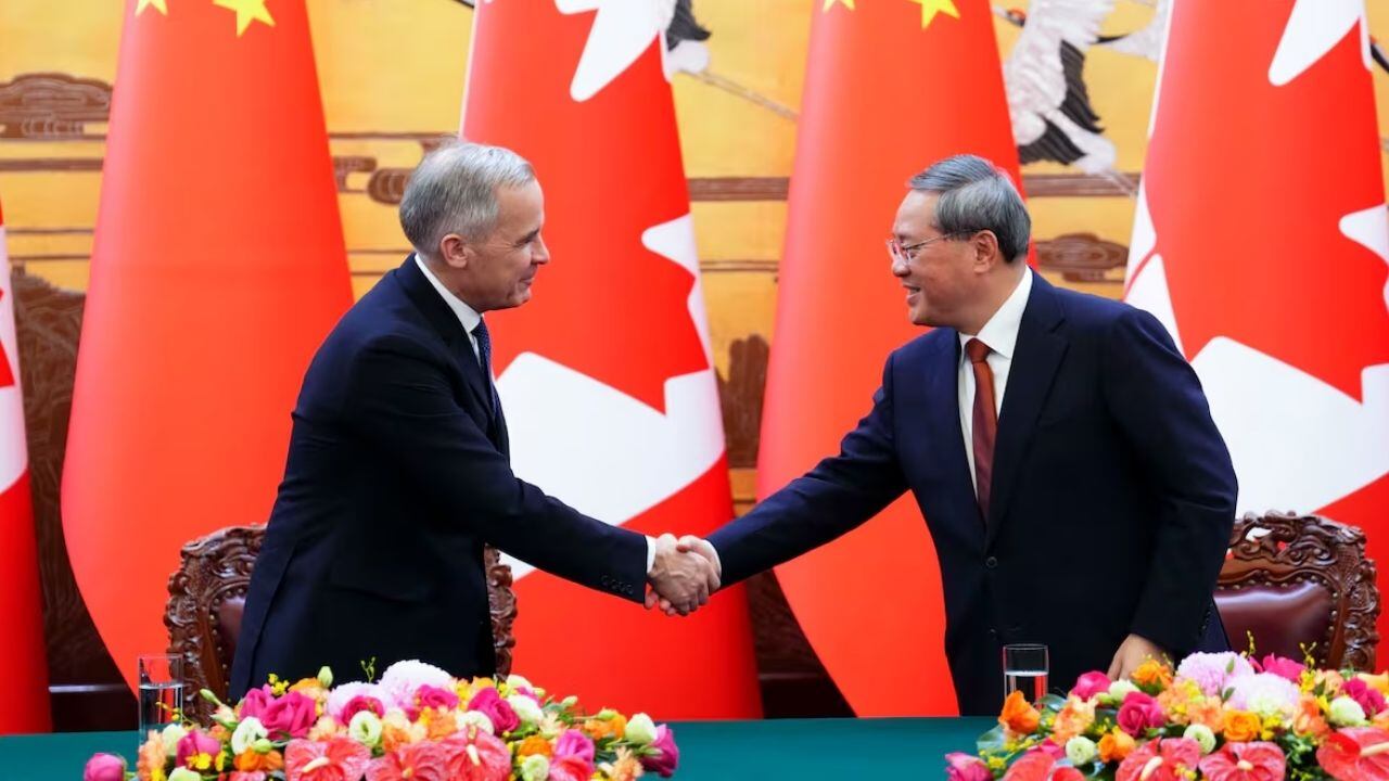 Canada, China sign economic agreements, but no word on tariffs