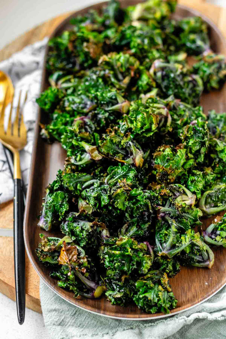 Roasted kalettes