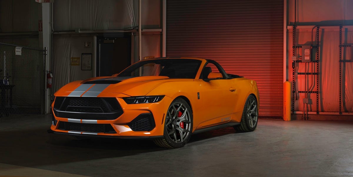 Unlike the new Ford Mustang Dark Horse SC, the 2026 Shelby GT350 lets ...