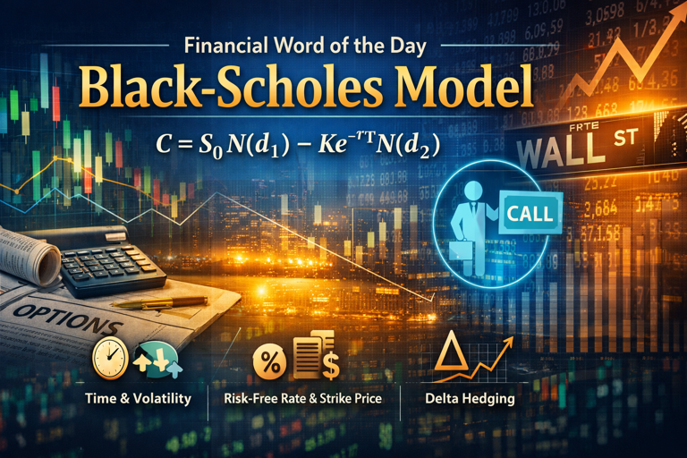 Financial word of the day: Black-Scholes model — meaning, usage, and ...