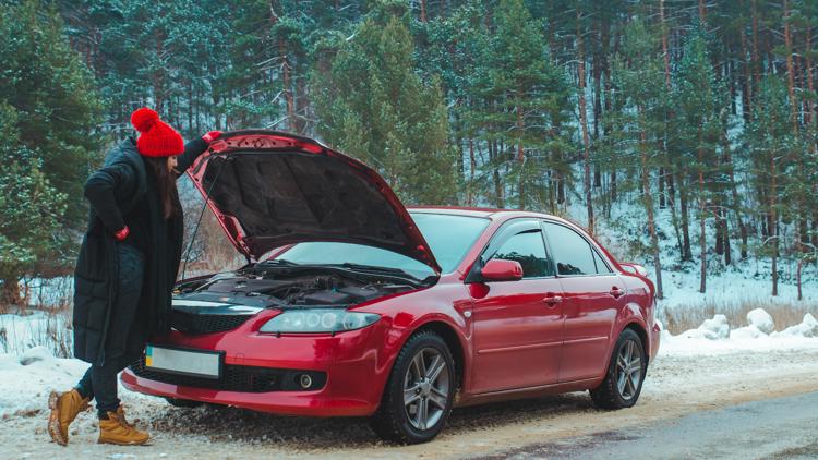 Cold weather drains your car battery & takes the air out of your tires