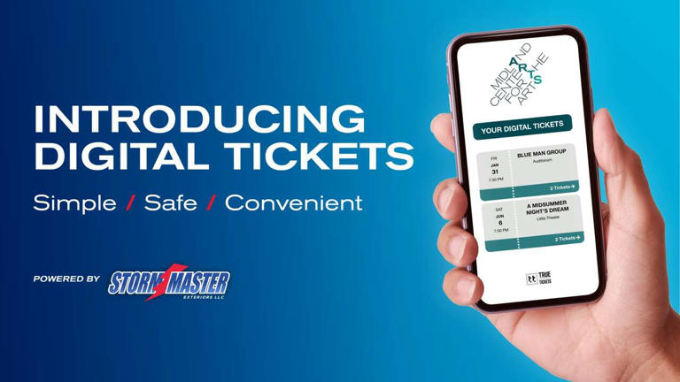 Midland Center for the Arts launches digital tickets