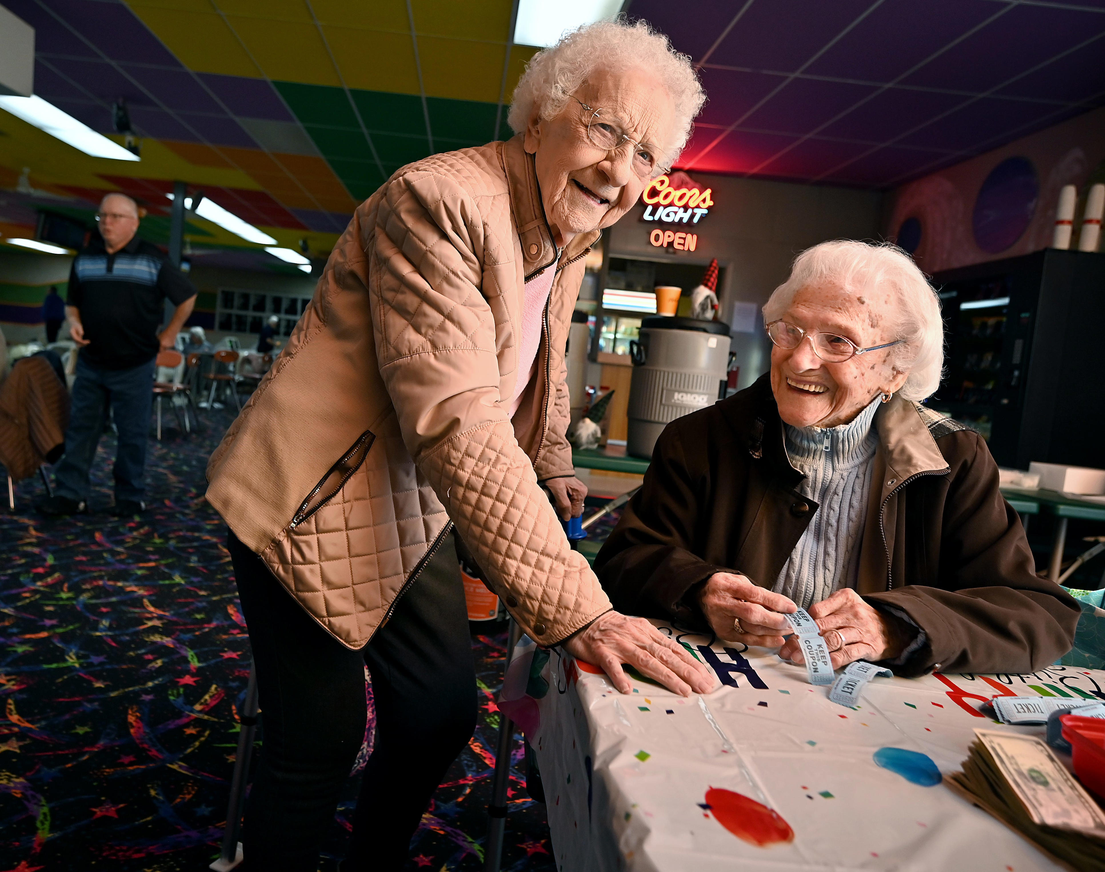 Striking a century: Longtime candlepin bowler marks 100th birthday
