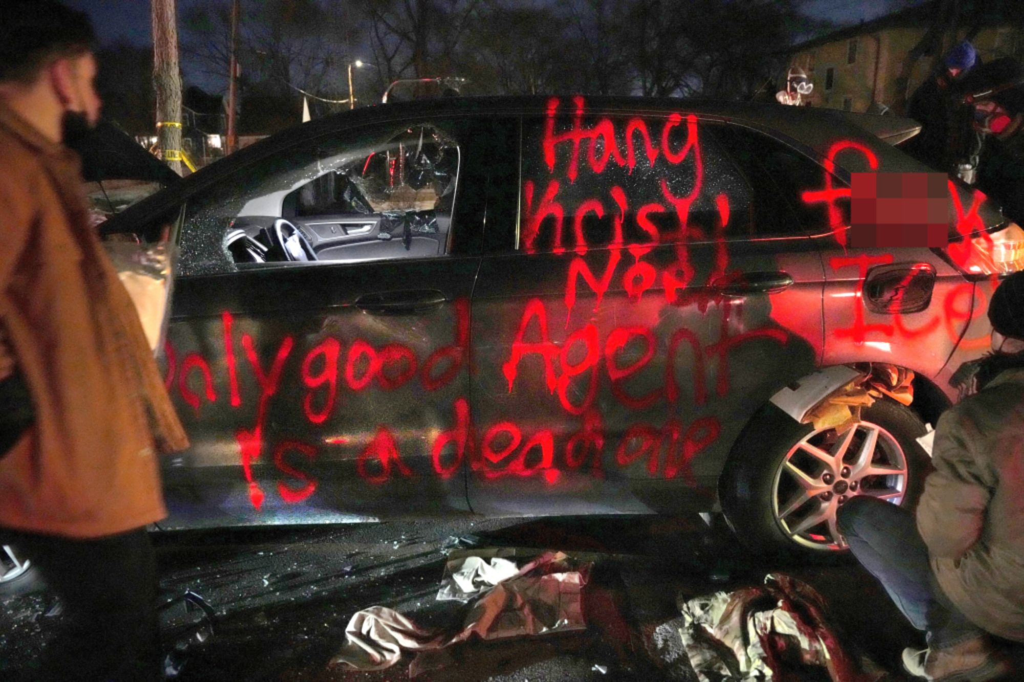 Hateful anti-ICE agitators vandalize car with horrifying threat: 'Only ...