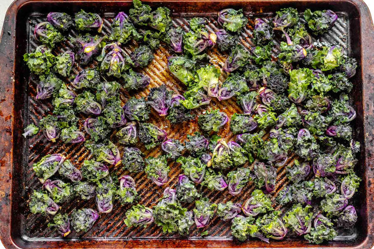 Roasted kalettes
