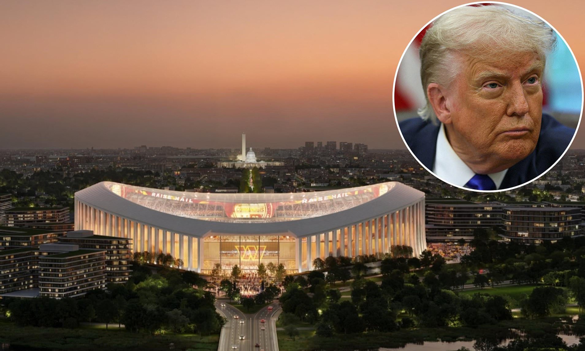 Commanders release stunning first images of new $3.7B stadium that ...