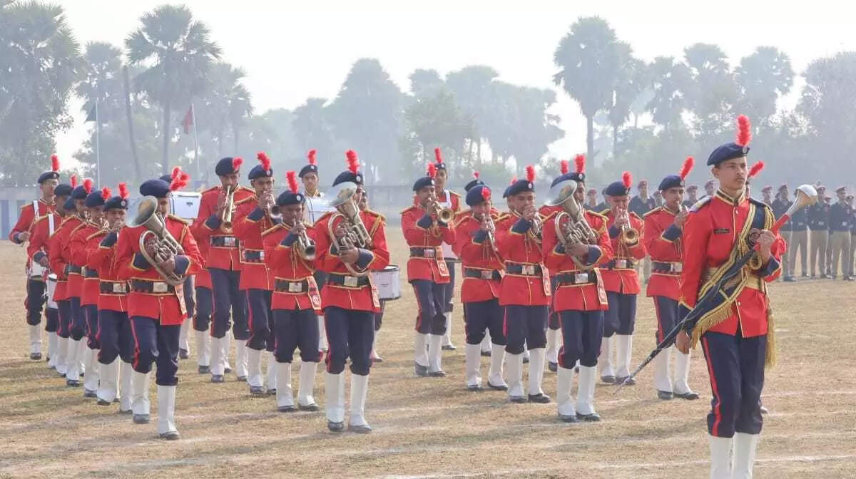 Drill competition marks Army Day at Sainik School Nalanda