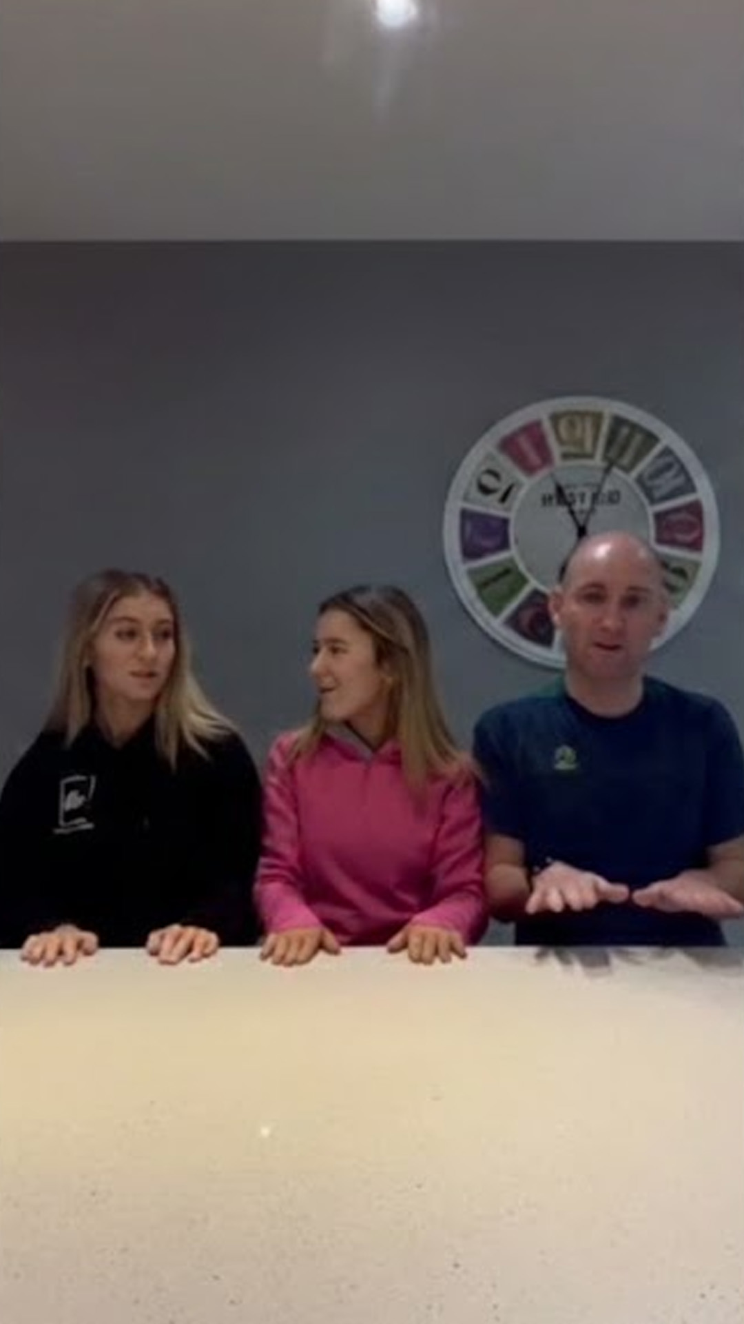 Marshmallow challenge with dad