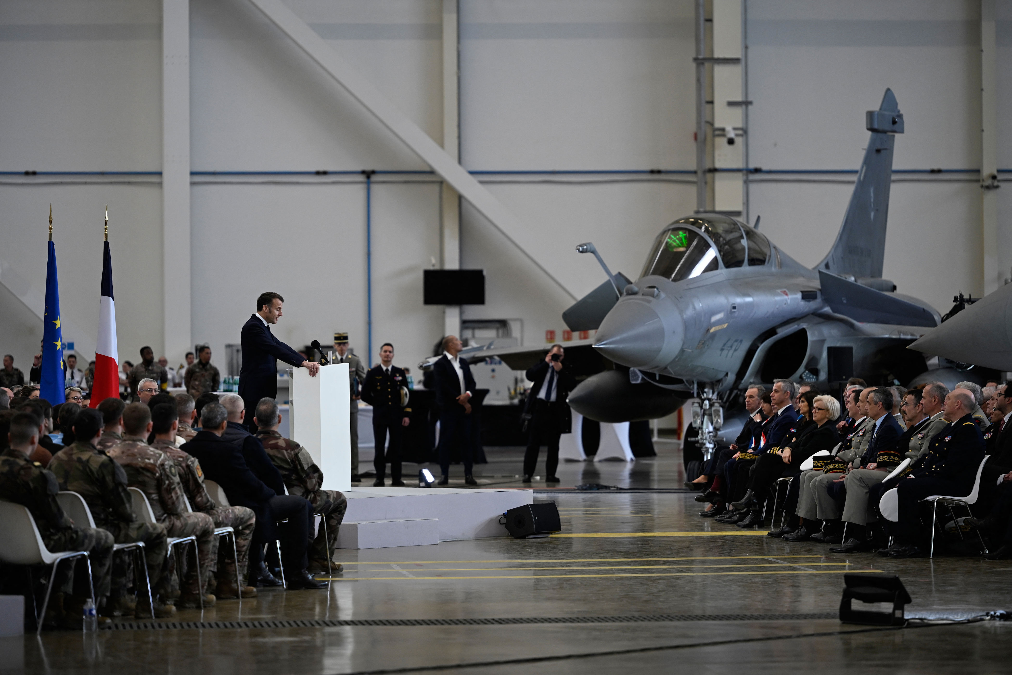 Macron puts local defense firms on notice France may buy European