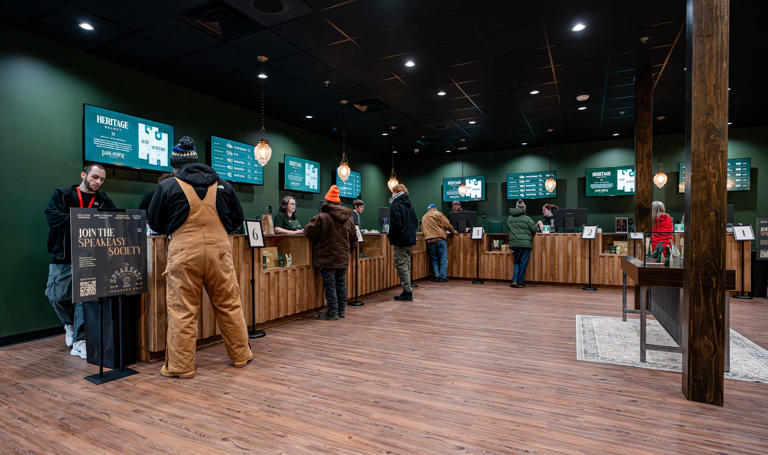 Second medical marijuana dispensary opens in Kentucky. Take a look inside