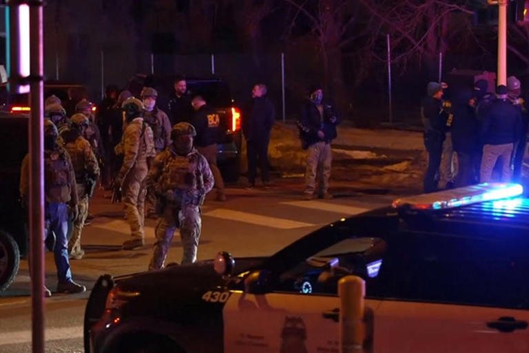 Teargas deployed at Minneapolis protests after Venezuelan shot