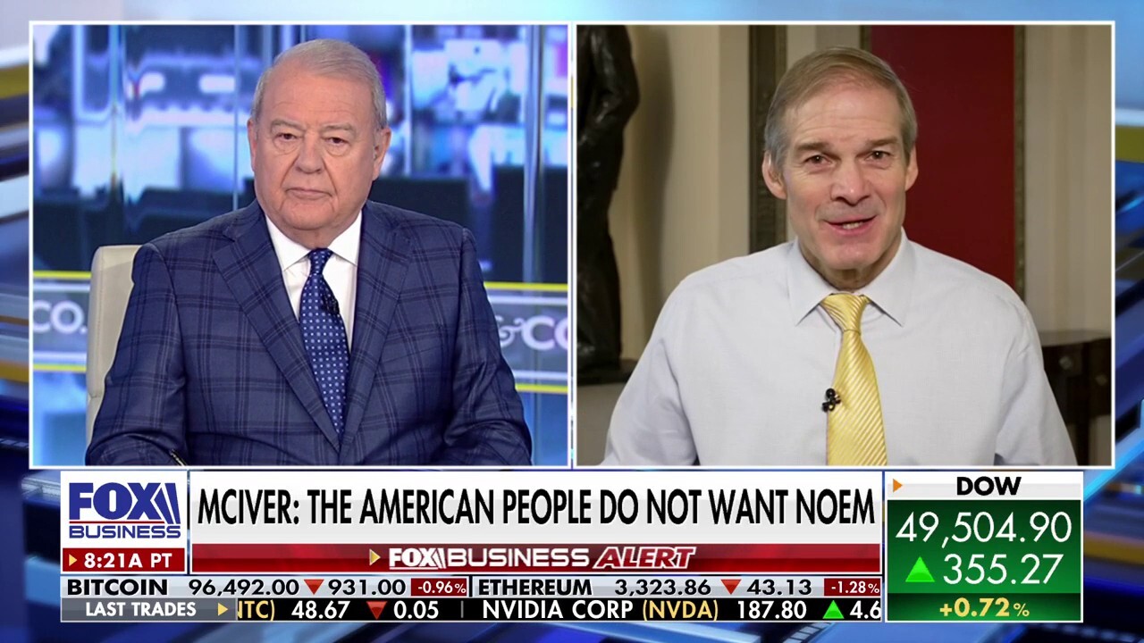 Jim Jordan says calls to impeach Kristi Noem make 'absolutely no sense'
