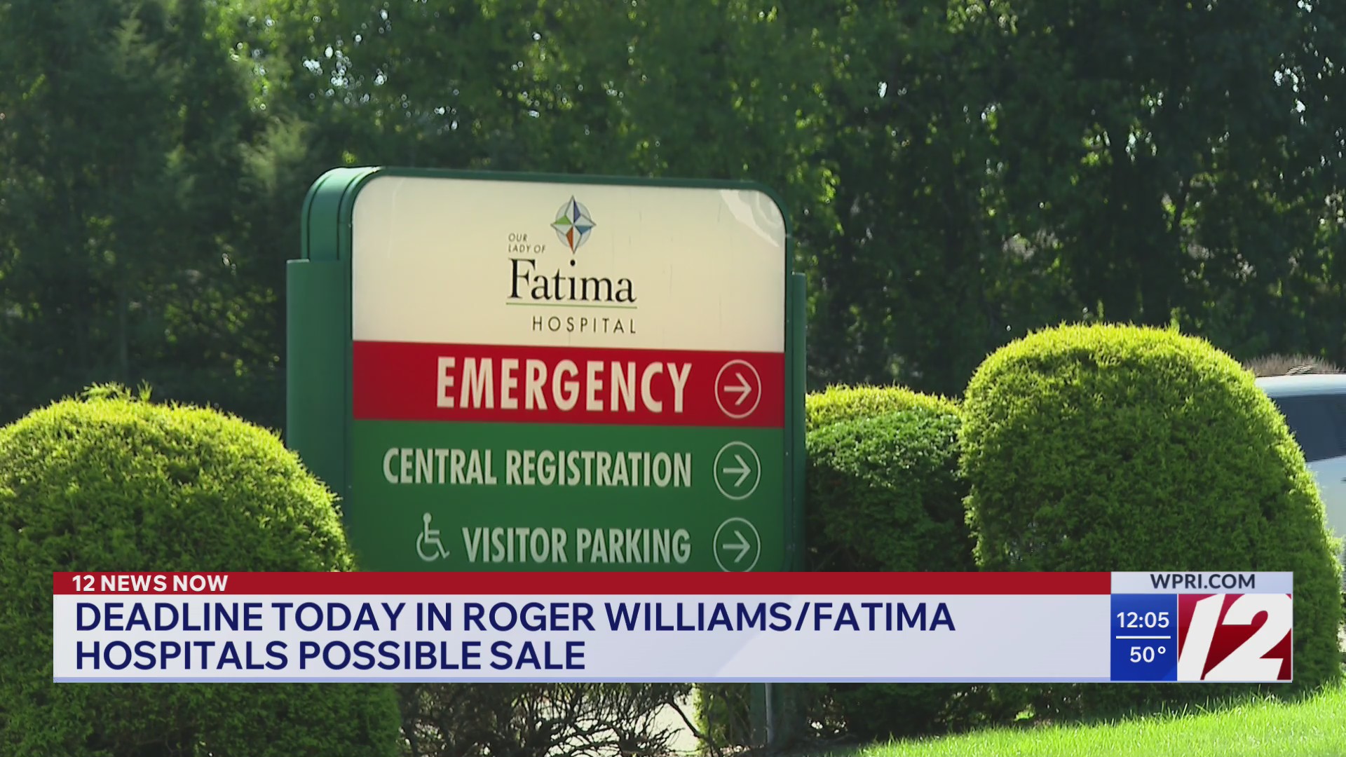 Neronha: Centurion must close on deal to buy Roger Williams, Fatima by ...