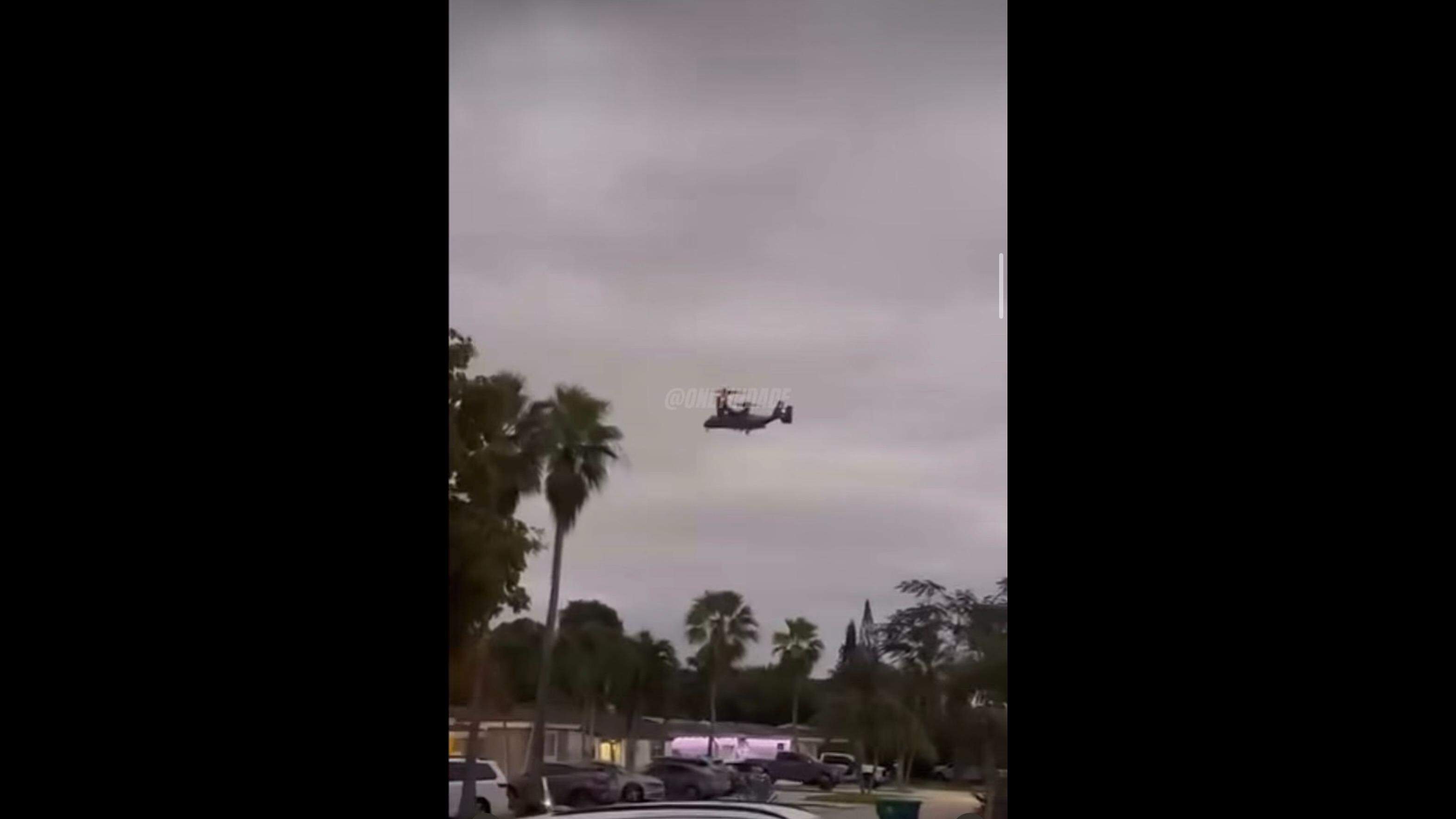 Military aircraft flying over South Florida tied to Trump visit