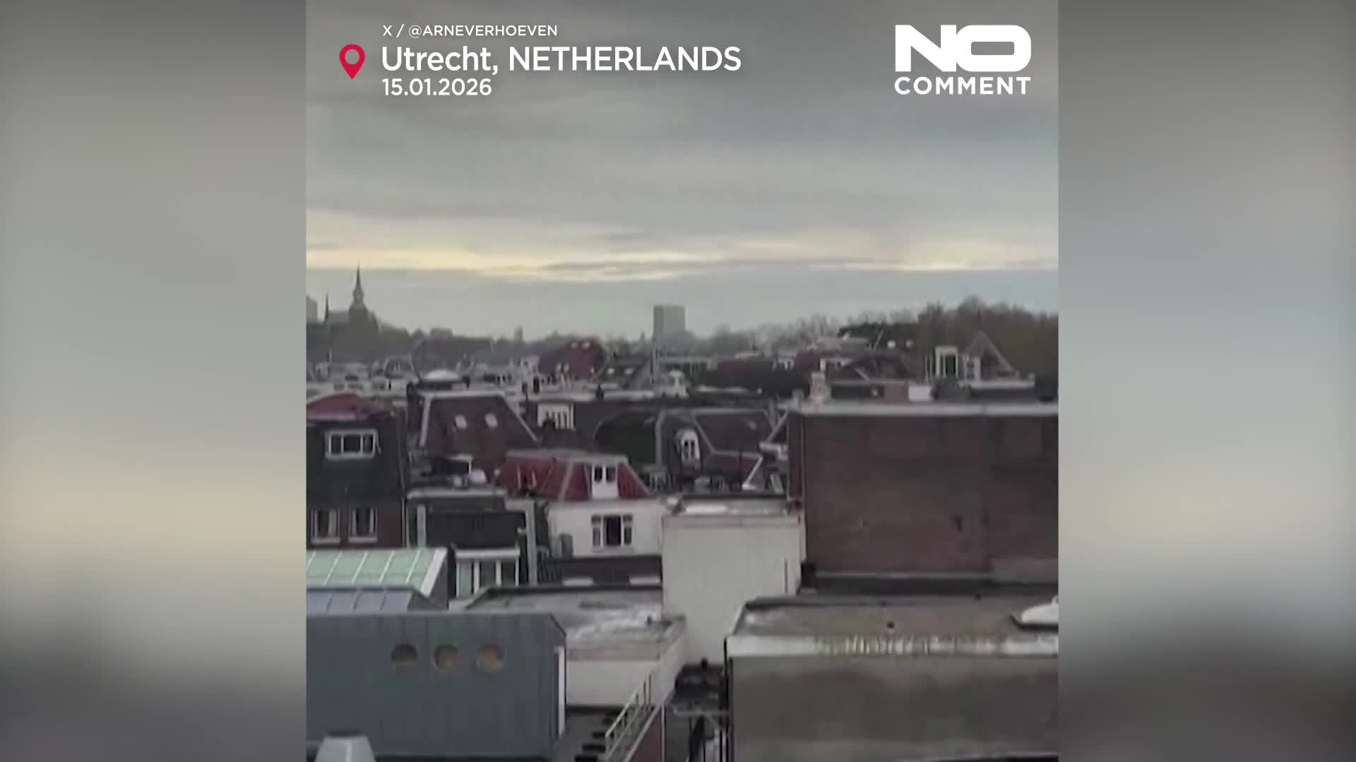 Una explosión y un incendio en Utrecht causan el derrumbe de edificios ...