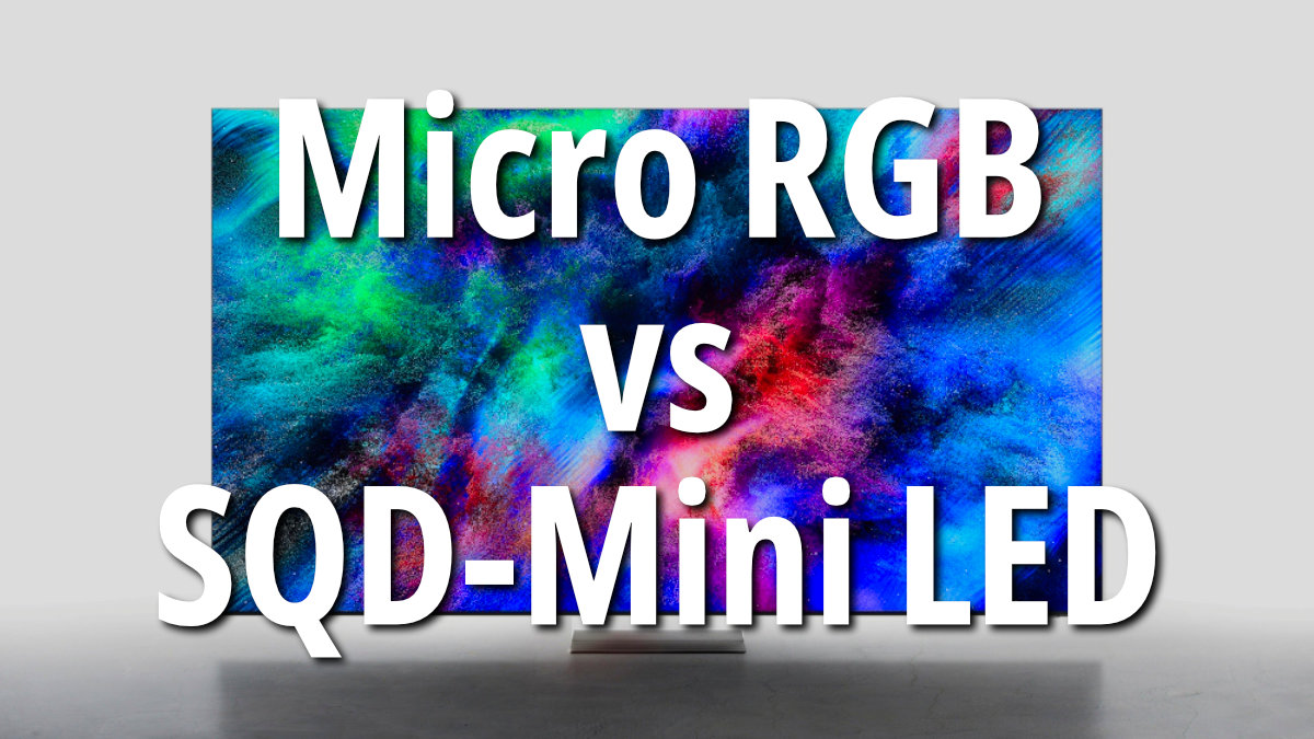 Micro RGB vs SQD-Mini LED: en TCL van a contracorriente con sus nuevos ...