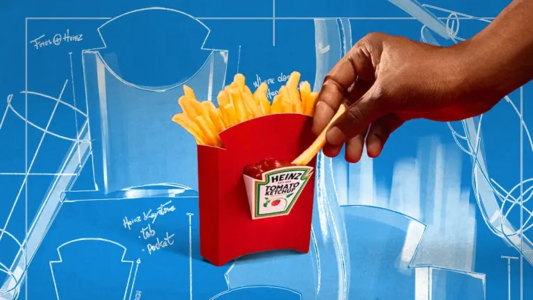 Heinz’s clever new french fry box fixes a decades-old design problem