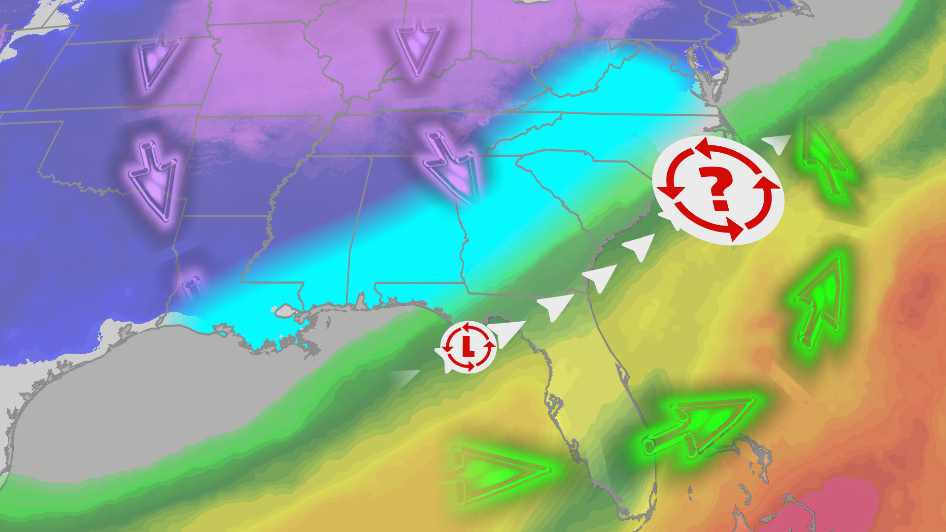 Potential southern snow this weekend: How much is expected?