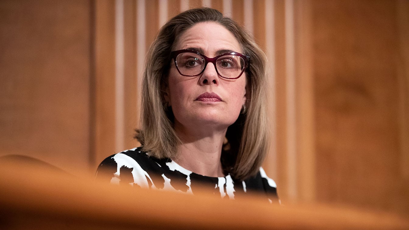 Former US senator Kyrsten Sinema sued over affair with head of security