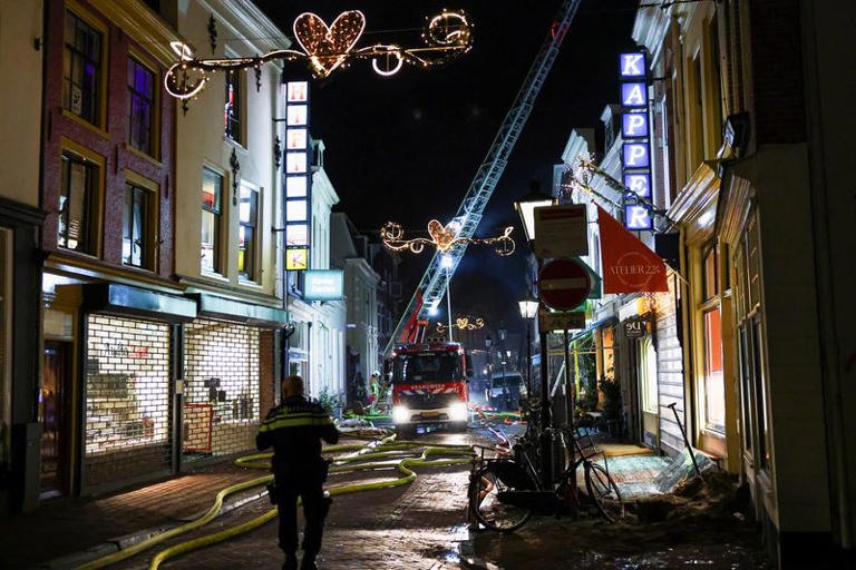 Explosion causes large fire in Dutch town of Utrecht, four injured