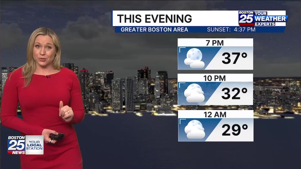 Boston 25 Thursday afternoon weather
