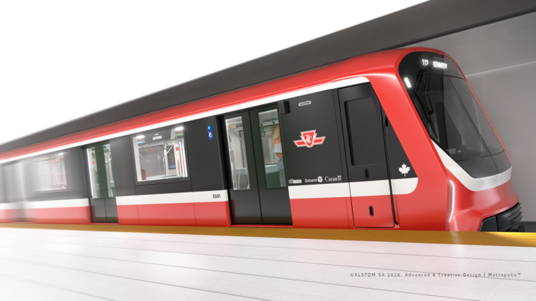 Early design concept unveiled for new Toronto subway cars