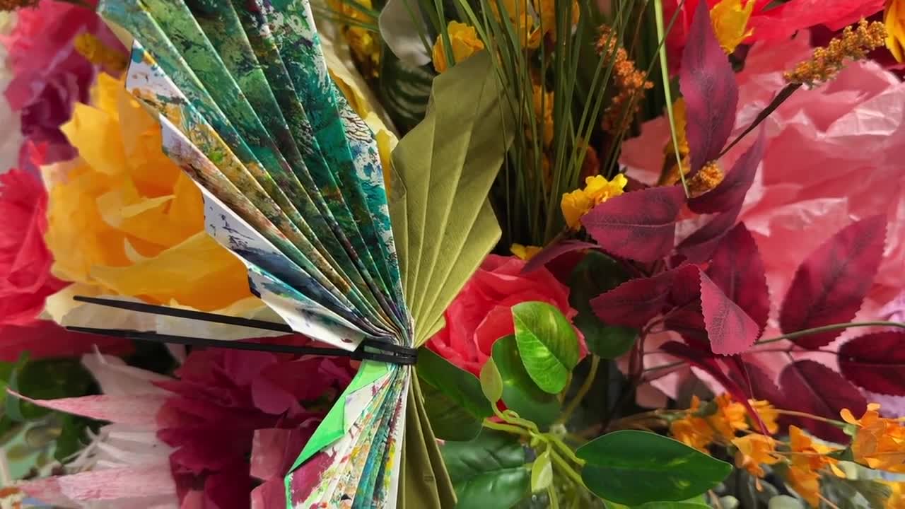 Caregivers butterfly garden good neighbors