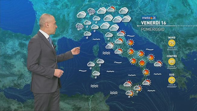 Meteo del 15 gennaio, 18:30
