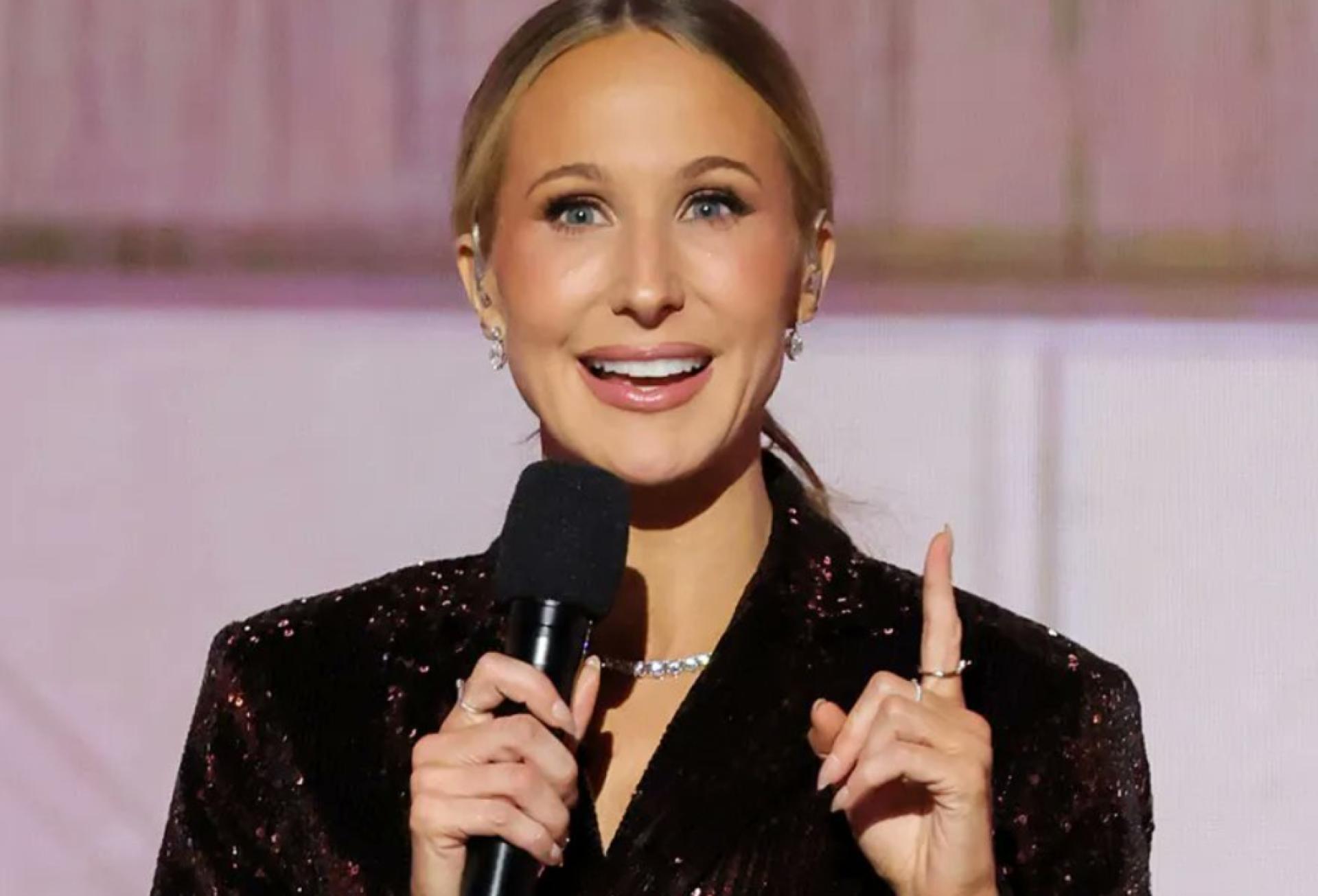 Nikki Glaser reveals jokes cut from Golden Globes script